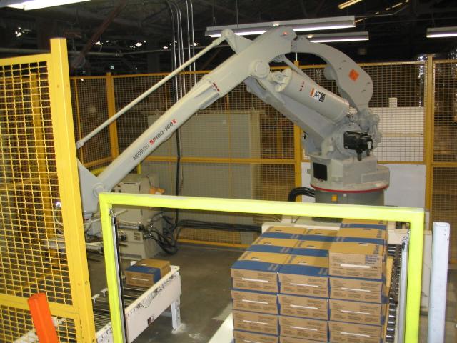 Case palletizing | Robot Palletizing LLC