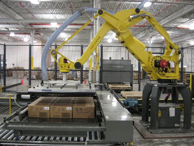 Case palletizing | Robot Palletizing LLC