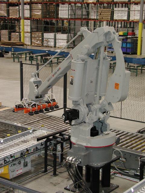 Case palletizing | Robot Palletizing LLC